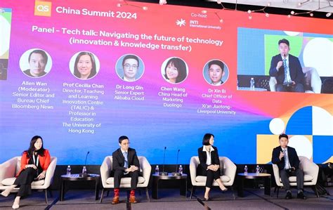 Dr Xin Bi Joins Panel Discussion At Qs China Summit 2024 Xian