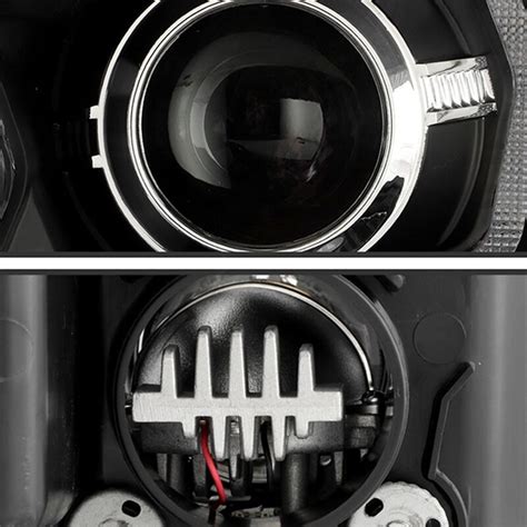 Spyder PRO YD HC LEDAP SEQGR BK Apex Series Driver And Passenger Side Black Sequential Light