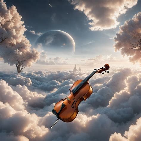 Violin Floating By Tcdigitaldreams On Deviantart