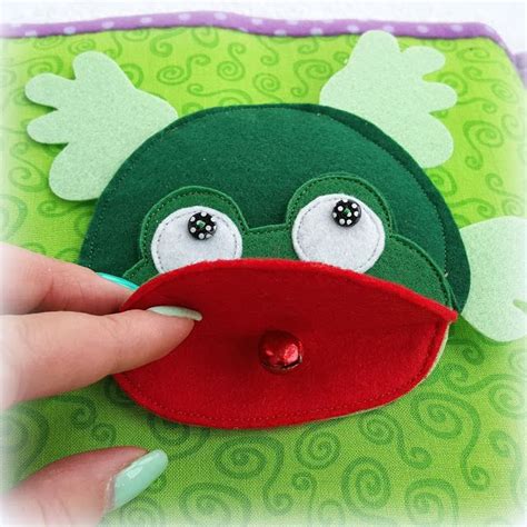 Книжка для Катюши Книги из войлока Творчество Игрушки монтессори