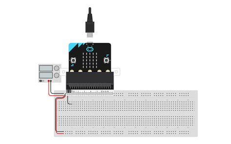 Circuit Design Microbit With Breakout Tinkercad