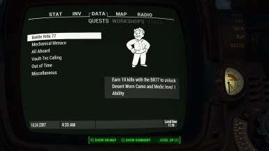 Jdaking S VIS G Replacer For BR77 ESP At Fallout 4 Nexus Mods And