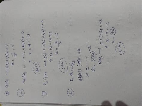 Ja Thos Med Elements In Each Of The 8 1 Assign Oxidation Number To The