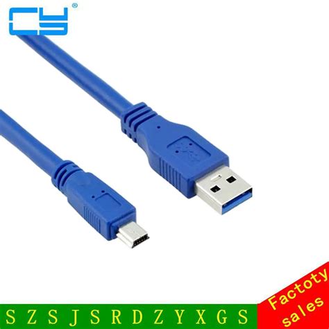 Usb 3 0 A Male Am To Mini Usb 3 0 Mini 10pin Male Usb3 0 Cable 0 3m 0