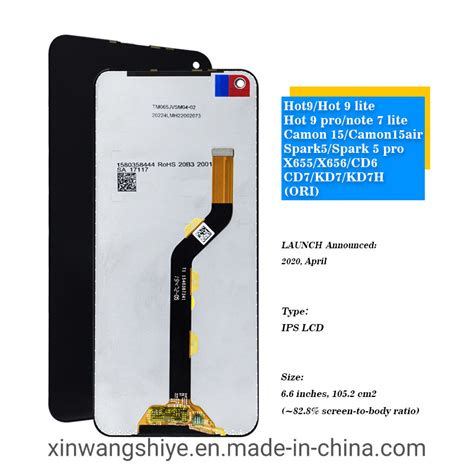 Replacement Lcd Wholesale Oem Module Screen Touch Display For Tecno Spark Pro Kd China