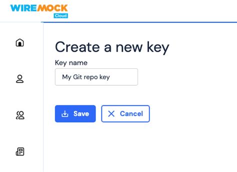 Key Management WireMock Cloud