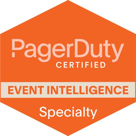 PagerDuty Event Intelligence Certification Credly