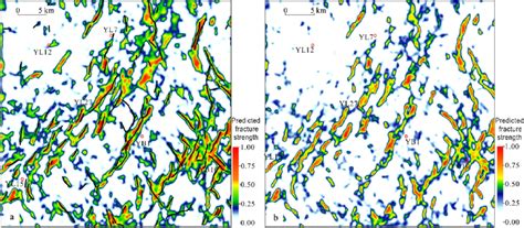 Post Stack Prediction Plan Of Low Angle Fractures Left And Medium And