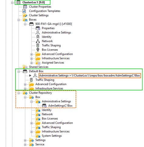 Example How To Link A Clusterglobal Repository Node To A Default Box