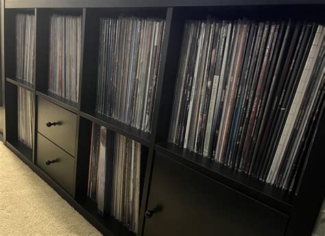 Easy Kallax Update For Organizatuon Rvinyl