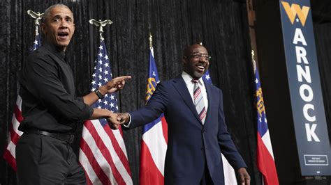 Obama At Georgia Rally For Warnock Skewers Herschel Walker