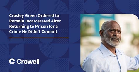 Andrew Holmer On Linkedin Crosley Green Ordered To Remain Incarcerated