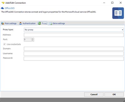 Connection Office365
