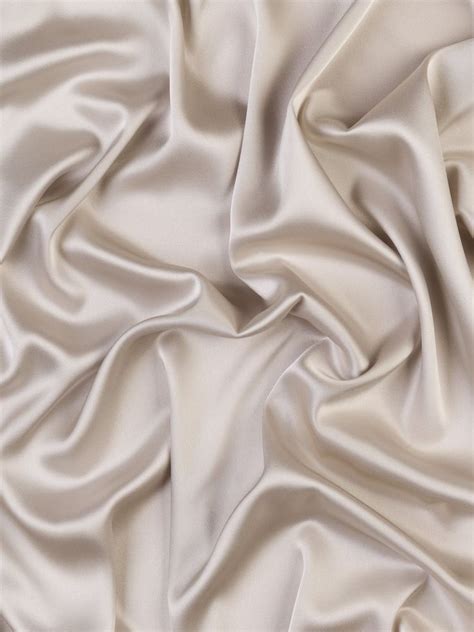 White Milk Silk Satin Fabric Silk Fabric By The Yard Wedding Silk