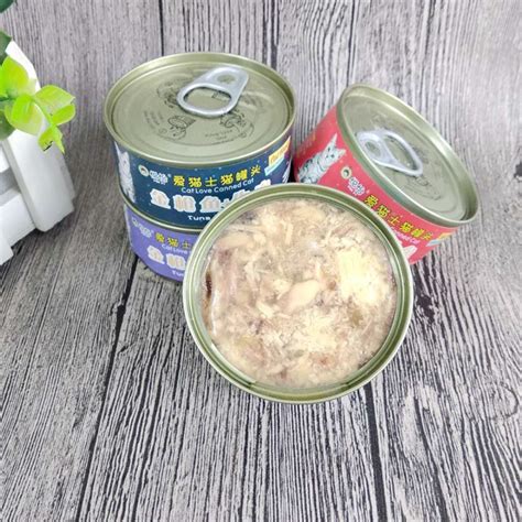 悦怡金枪鱼白肉成幼猫罐头80g英短湿粮零食猫罐整箱12罐虎窝淘
