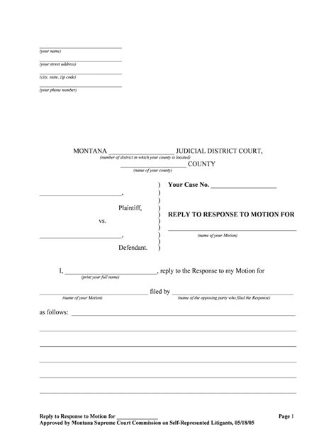 Motion Form Maryland Fill Out And Sign Printable Pdf