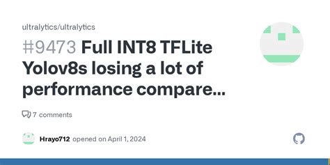 Full Int8 Tflite Yolov8s Losing A Lot Of Performance Compared To Fp32 Tflite · Issue 9473