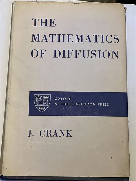 The Mathematics Of Diffusion Uk Crank John Books