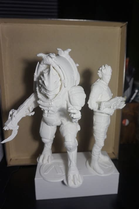 Stl File Mass Effect Andromeda Nakmor Drack Statue 👾・3d Printer Model