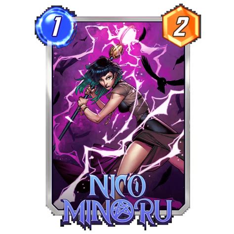 Nico Minoru Marvel Snap Cards