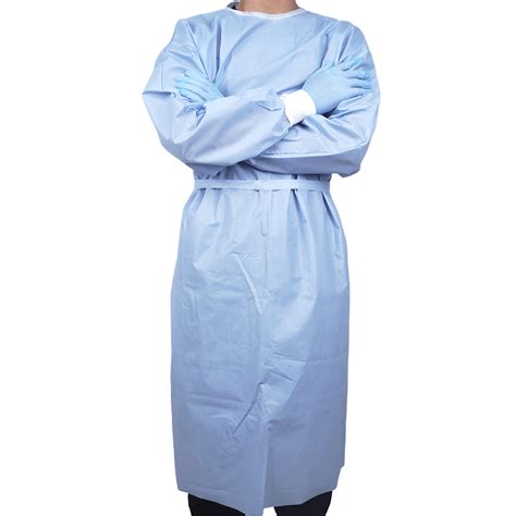 Medical Non Woven Isolation Gowns Disposable Surgical Gowns