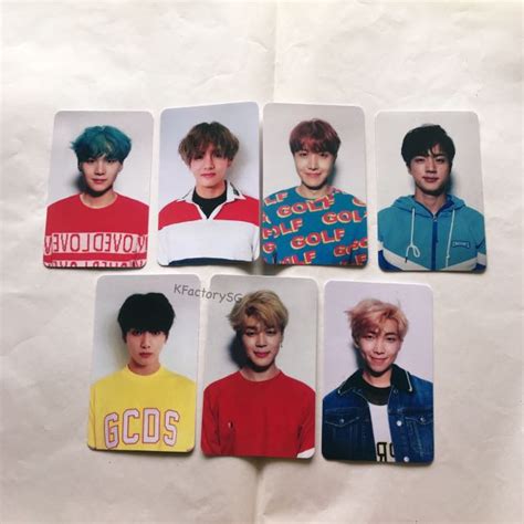 INSTOCK BTS LOVE YOURSELF HER REPLICA PHOTOCARD Hobbies Toys Memorabilia Collectibles K