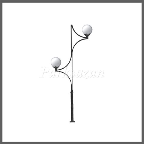 قیمت خرید پایه چراغ باغی پارکی محوطه
