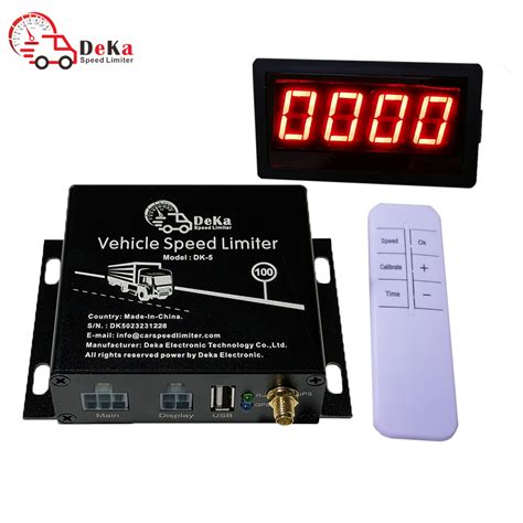 speed limiter device installation for car