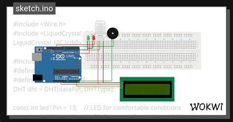 Weather Station Wokwi Esp32 Stm32 Arduino Simulator