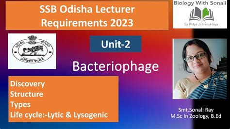 Bacteriophage Types Structure And Life Cycle Of Bacteriophage