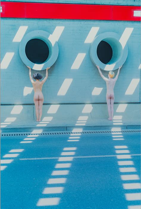 Human Art Installations Naked Berlin
