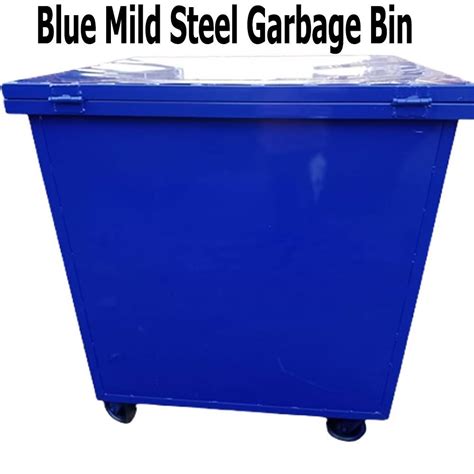 Blue Mild Steel Garbage Container At Rs 14750 Garbage Container In Kanpur Id 25592139791