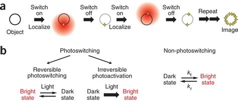 Principle Of Single Molecule Localizationbased Super Resolution