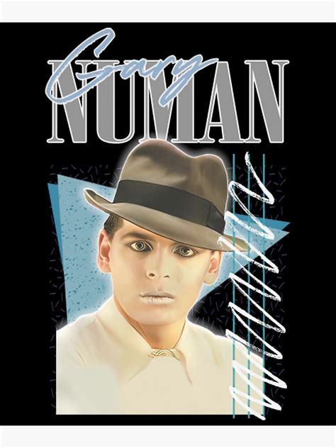 Gary Numan Poster For Sale By Vaberniadala Redbubble