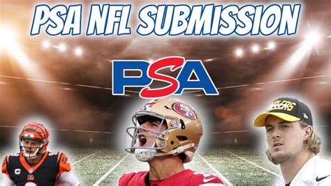 PSA SUBMISSION REVEAL NFL SUBMISSION PART 2 YouTube