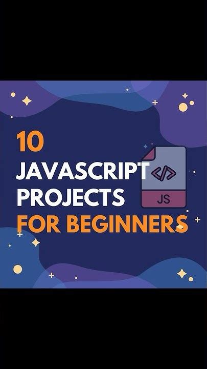 10 Javascript Projects For Beginners Ytshorts Youtube