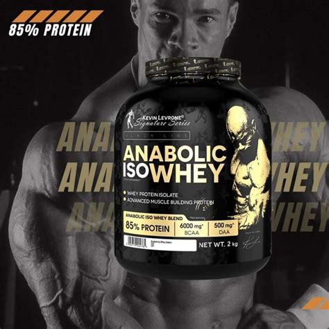Jual Kevin Levrone Anabolic Iso Whey Protein Isolate 2kg 44 Lbs Whey