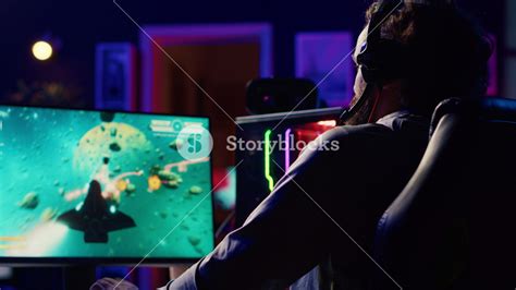 Upset Gamer Restarting Game From Beginning After Losing Mission While