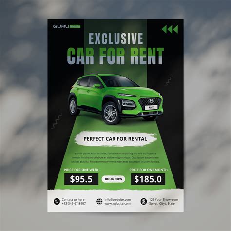 Promotional Car For Sale Flyer Template Guru Printables