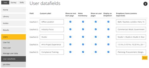 Understanding Knowledgesmart User Datafields Eagle Point Software