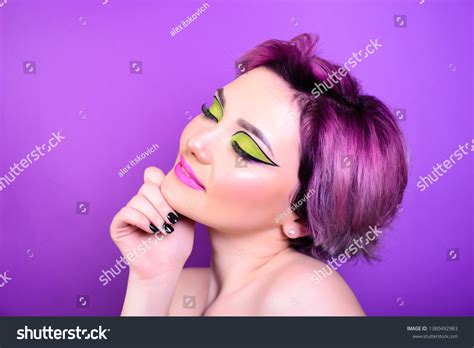 Sexy Girl Short Hair Portrait Woman Stock Photo Edit Now