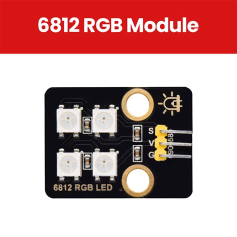 Keyestudio 6812 RGB Module For Arduino DIY Programming Projects