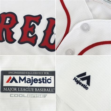 Majestic リニューアル記念メガセール Mlb レッドソックス クールベース レプリカ ゲーム ユニフォーム マジェスティック