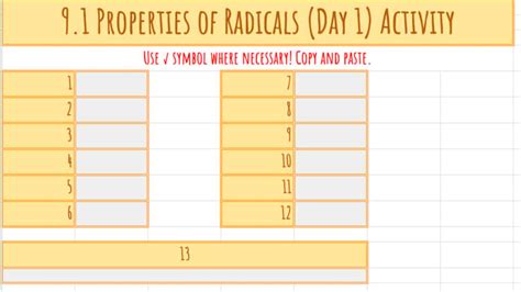 Simplifying Radicals By Miss G Geometry Tpt Simplifying Radicals By Miss G Geometry Tpt