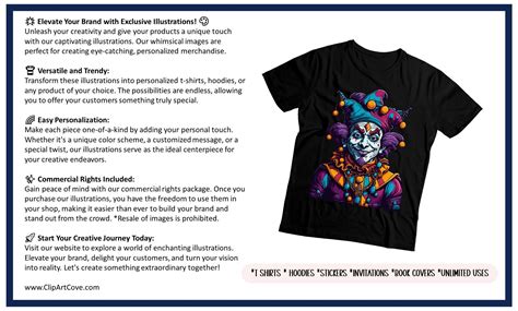 Dark Jester Vector Illustration Bundle Etsy