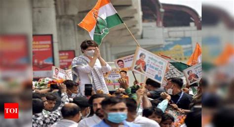 Priyanka Gandhi Arrives In Lucknow On 2 Day Visit Will Meet Party