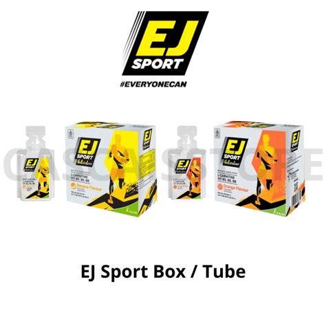 Jual Ej Sport Energy Gel Extra Joss 1 Box Tube Banana Orange