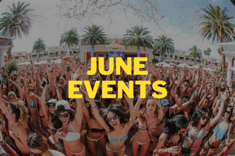 June Las Vegas Club Events DJ Calendar 2024