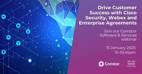 Comstor Uk On Linkedin Power Up Your Portfolio With Cisco Security Webex And Enterprise Agreements…