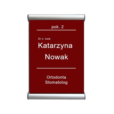 Tabliczka Przydrzwiowa Na Drzwi Informacyjna A5 7691943885